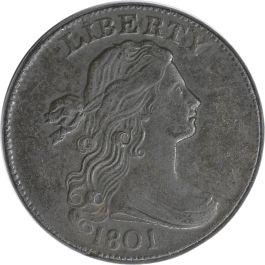 1801 Large Cent 1/100/000 EF Uncertified #1123