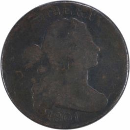 1801 Large Cent 1/000 G Uncertified #1247
