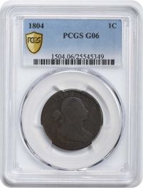 1804 Large Cent G06 PCGS