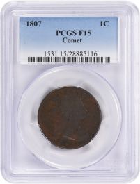 1807 Large Cent Comet G15 PCGS