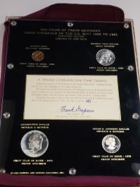 The Coins of Frank Gasparro 4 Coin Proof Set in Capital Plastic with ...