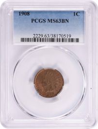 1908 Indian Cent MS63BN PCGS