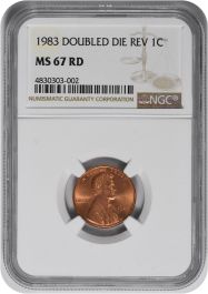 1983 Lincoln Cent DDR (FS-801) MS67RED NGC