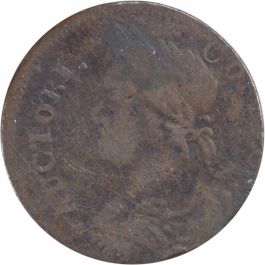 1788 Connecticut Mailed Bust Left VF Uncertified #339