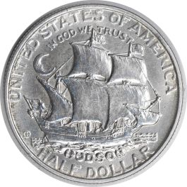 Hudson Commemorative Half Dollar 1935-S MS60 #208
