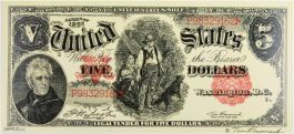 1997 $5 Legal Tender Woodchopper Tim Prusmack Money Art Uncertified